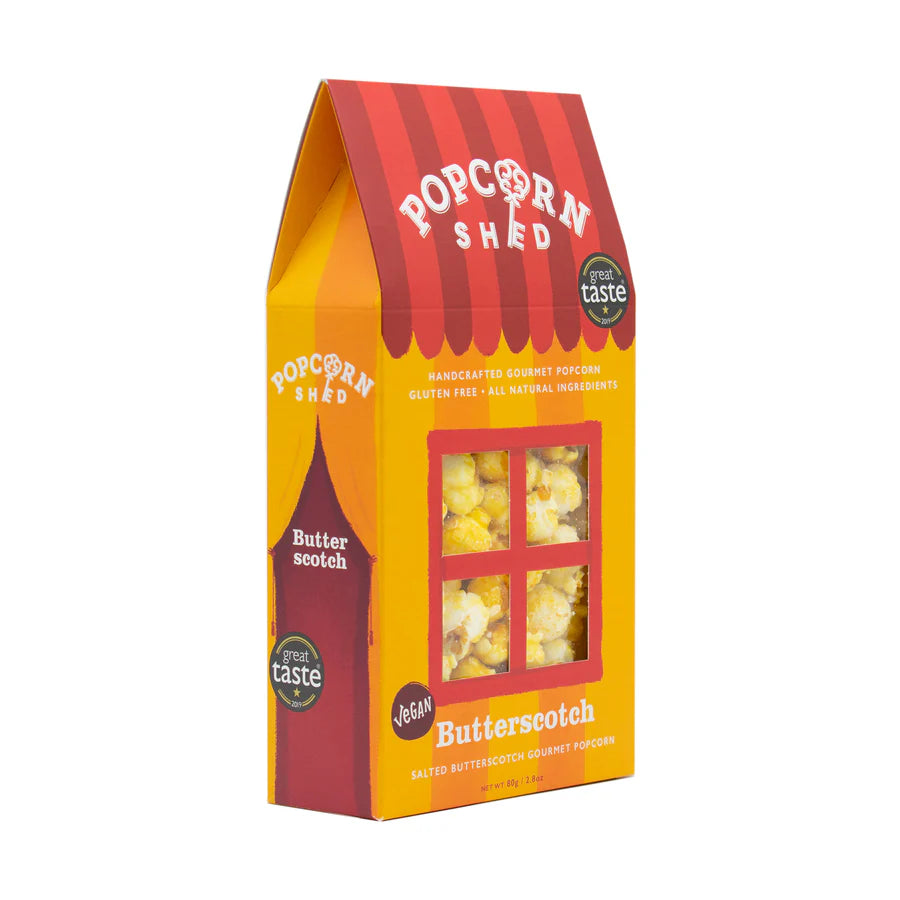 Popcorn Shed Butterscotch Gourmet Popcorn 80g