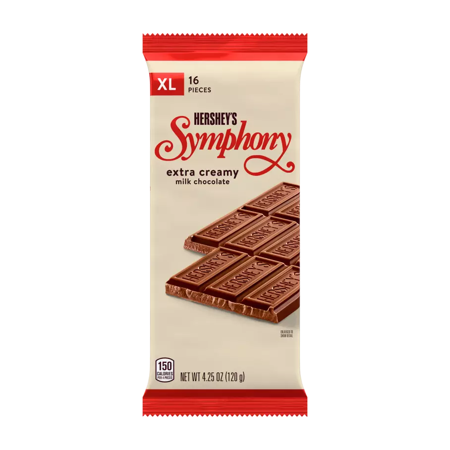 Hershey's Symphony XL Milk Chocolate Bar (120g)