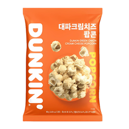Dunkin' Green Onion Cream Cheese Popcorn (80g)