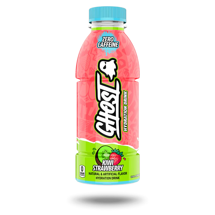 Ghost Strawberry Kiwi Hydration Drink (500ml)