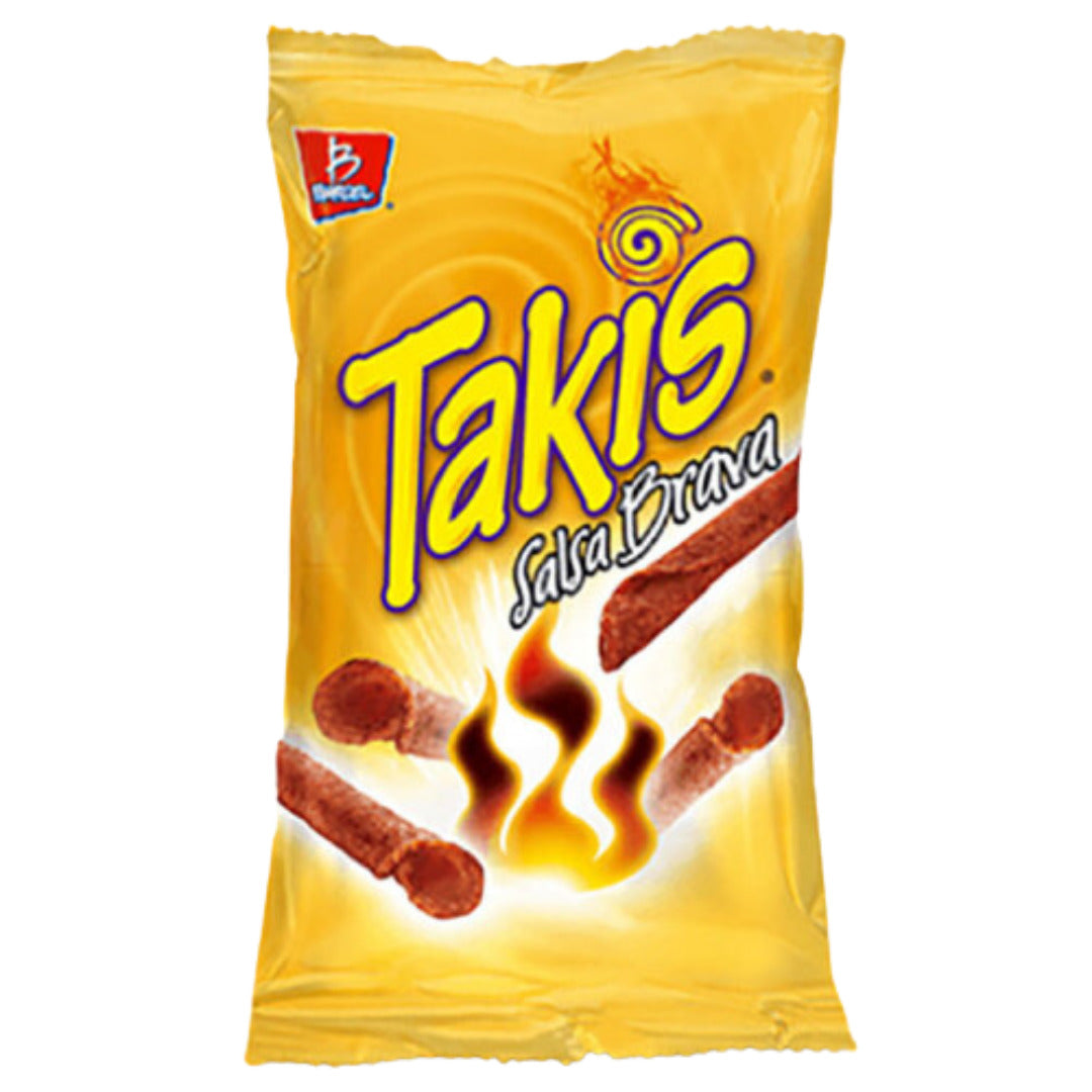 Takis Salsa Brava Rolled Tortilla Corn Chips (70g)