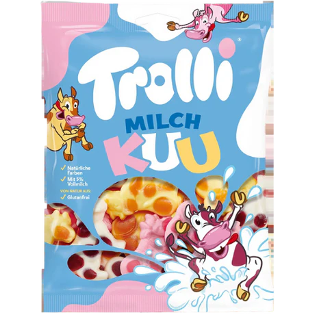 Trolli Milky Cow Gummies (150g)