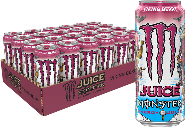 Monster Energy Viking Berry Case of 24 (24 x 473ml)