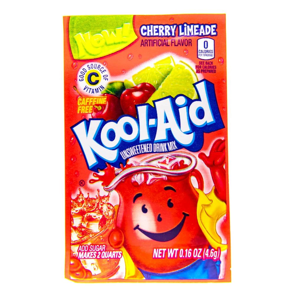 Kool Aid Cherry Limeade Drink Mix Sachet (4.5g)